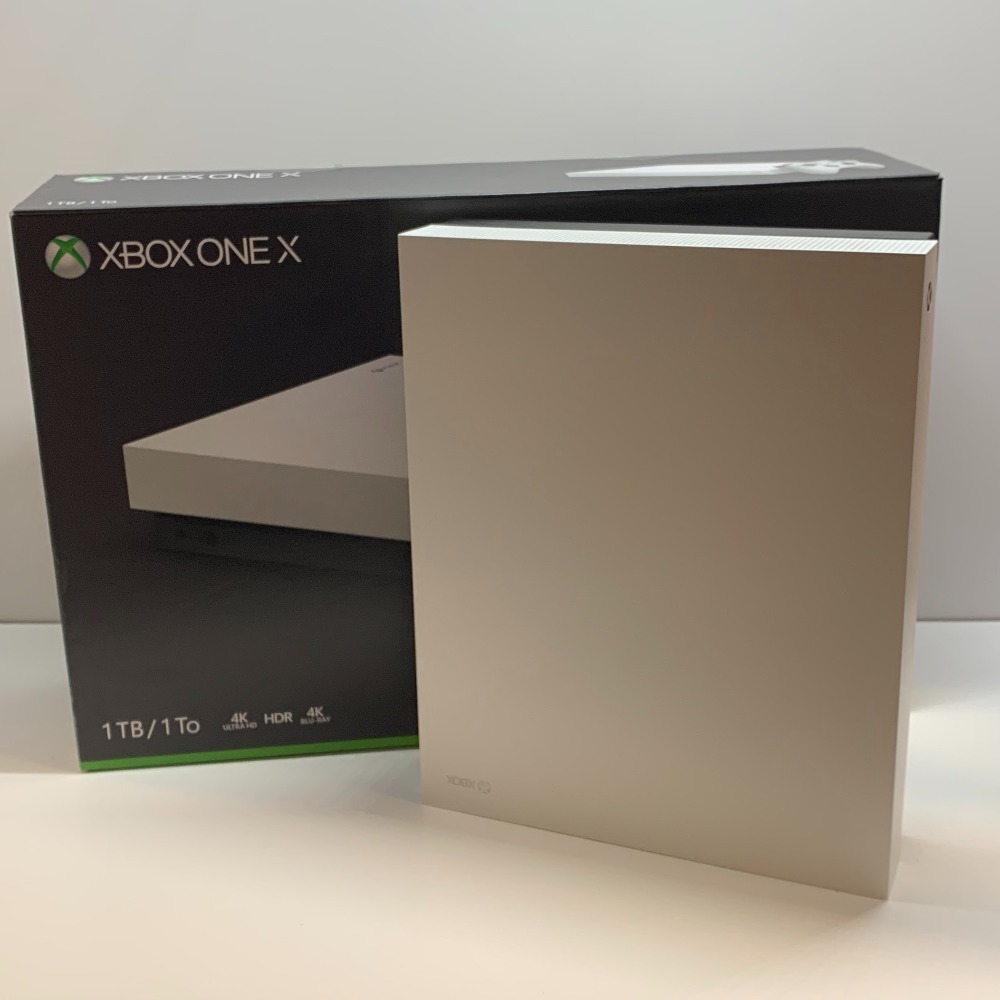 Pre-owned Microsoft Xbox One X 1TB White Boxed Console only - Own4Less